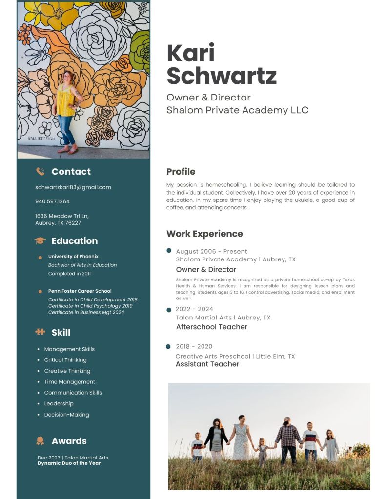 SPA Homeschool Co-Op & Enrichment Classes